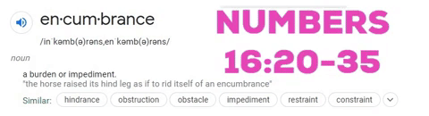 TODAY’S WORD: Understanding Numbers 16: The Dangers of Rebellion – DO-N ...